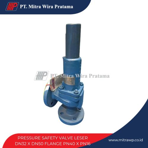 Jual PRESSURE SAFETY VALVE LESER DN32 x DN50 FLANGE PN40 X PN16 ...