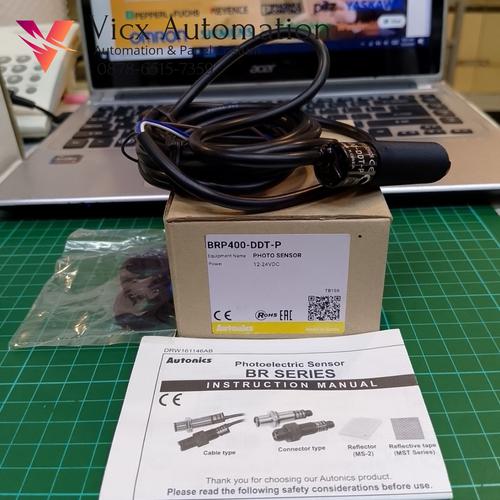 Jual Autonics PhotoElectric Sensor BRP400-DDT-P 12-24Vdc - Jakarta ...