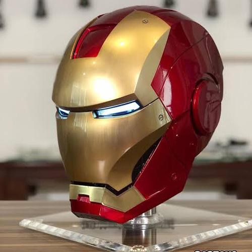 Jual Iron Man Mark 7 Helmet Voice Control 1/1 Wearable Ironman Helm MK7 ...