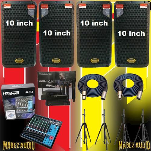 Jual Paket sound system speaker outdoor indoor dusenberg 10 inch ...