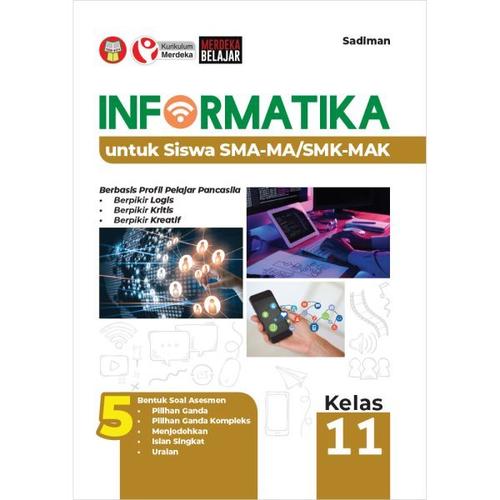 Promo BUKU INFORMATIKA UNTUK SISWA SMA-MA/SMK-MAK KELAS 11/XI KURIKULUM ...