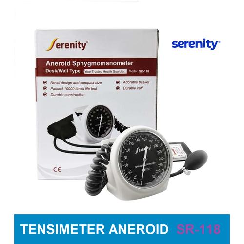 Jual Tensimeter Aneroid SERENITY SR-118 Alat Pengukur Tekanan Darah ...