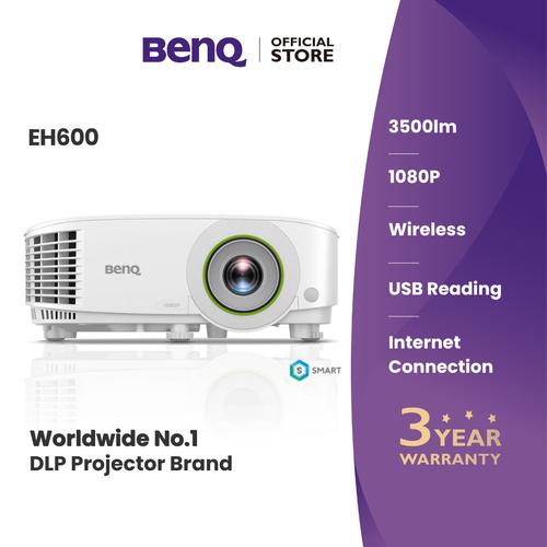Promo Proyektor Wireless BenQ EH600 3500lm Full HD Meeting Smart ...