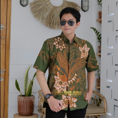 Jual Pradipta Duo Kemeja Batik Pria Lengan Pendek By Sri Rama - M ...