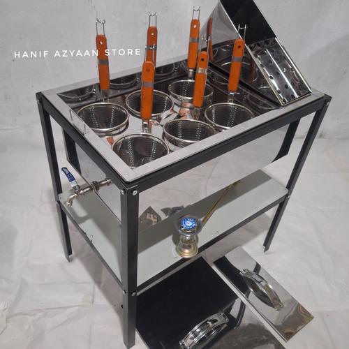 Promo DANDANG MIE AYAM 6 LUBANG FULLSET BOOT MEJA LENGKAP PLUS SEMAWAR ...