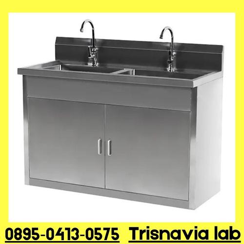 Jual MEJA LABORATORIUM MEJA WASTAFEL LABORATORIUM STAINLESS SINK - Kab ...
