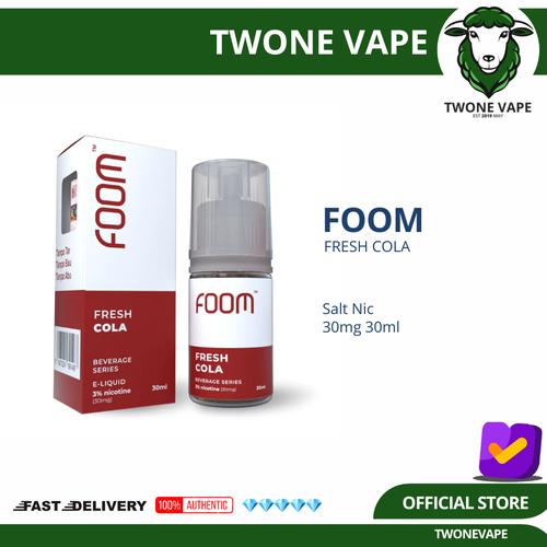 Jual Liquid Foom Fresh Cola Salt Nic 30ML by Foom Lab / Beverages ...