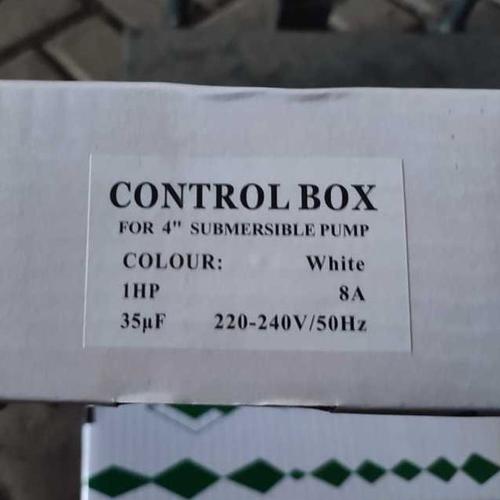 Jual CONTROL BOX 1 HP 35 UF Casing sumur 4" Control box HCL Pompa ...