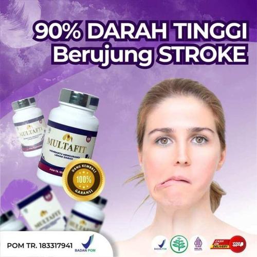 Jual Multafit Original Herbal Obat Gejala Stroke Ringan Dan Tekanan Darah Tinggi - Jakarta Timur ...