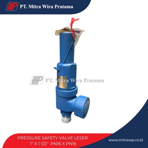 Jual PRESSURE SAFETY VALVE LESER 1'' X 1-1/2'' PN16 X PN16 - 40 BAR-G ...
