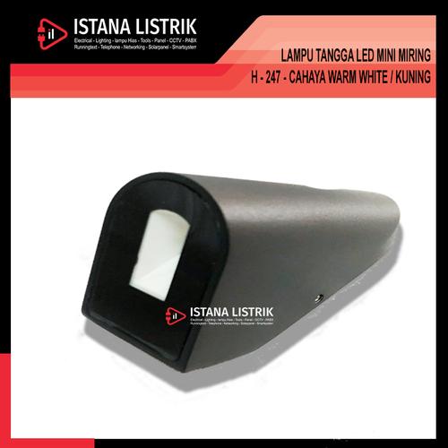 Jual LAMPU DINDING LED MINI MIRING H - 247 CAHAYA WARM WHITE/KUNING ...