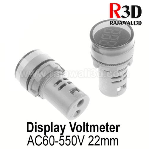 Jual Display Round Voltmeter Round Ammeter Digital Voltage Current ...
