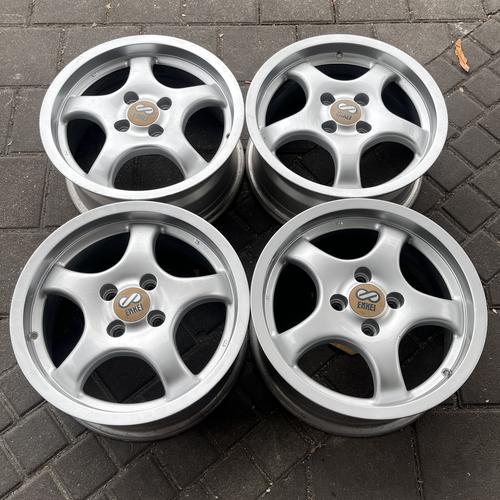 Jual PROMO! Velg Original Enkei MAP5 R15 4x100made in Japan brio agya ...