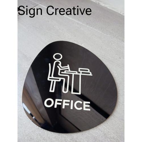 Jual Sign Akrilik Office | Papan tanda office - Kab. Bandung Barat ...