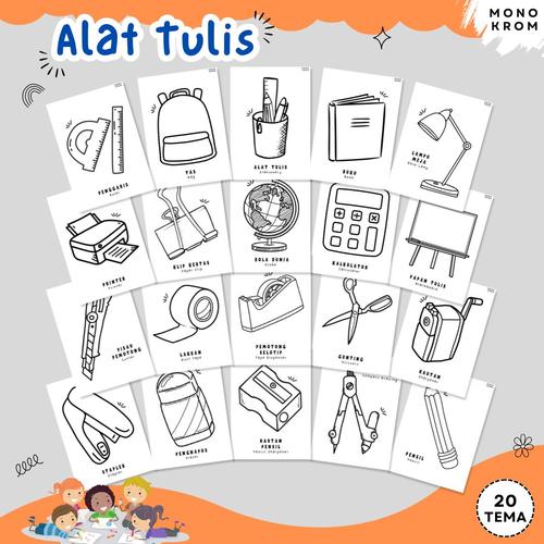 Jual Kertas Gambar Mewarnai - Coloring Page - Alat Tulis ATK - Kertas ...