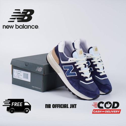 Jual SEPATU NEW BALANCE 574 LGBB NAVY WHITE 100% BNIB - 38 - Jakarta ...