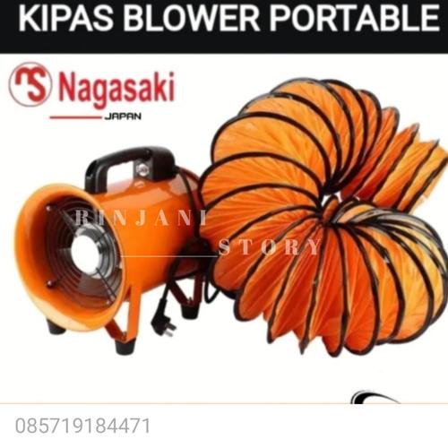 Jual Kipas blower portabel air ventilator 12 inch 5 meter NAGASAKI ...
