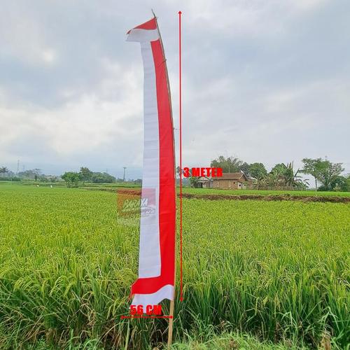 Jual BENDERA UMBUL - UMBUL LAYUR MERAH PUTIH - Jakarta Barat - RoyalClassh | Tokopedia