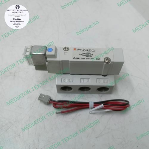 Jual SOLENOID VALVE SMC SY5140-5LZ-02 24VDC SINGGEL COIL BASE MOUNTED - Jakarta Barat - MEDIATOR ...