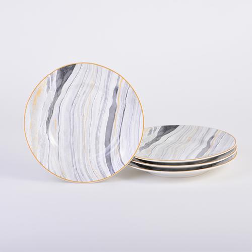 Jual SANGO Set Piring Salad Marble Grey Keramik (isi 4) Hampers - Kota Semarang - Sango Ceramics ...