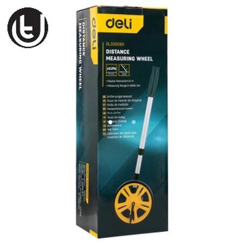 Jual Deli measuring wheel / meteran dorong jalan 1 roda Deli EDL330060 ...
