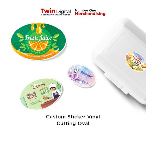 Jual Cetak Sticker Label Kemasan Makanan Toples Stiker Vinyl Cutting ...