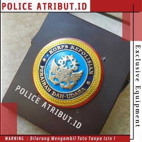 Jual PIN BULAT KORP AIRUD POLRI LIS MIKA MERAH AKRILIK - Kab. Bandung ...