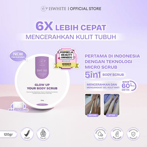 Promo ISWHITE Glow Up Your Body Scrub - Kota Tangerang - iswhite ...