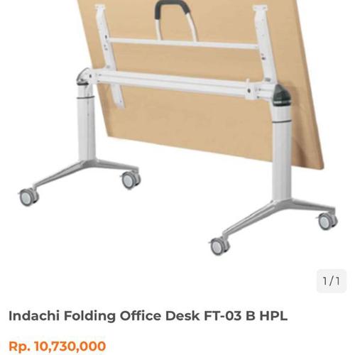 Jual Folding Table / meja lipat 140x75,150x75cm minimalis kaki dan ...