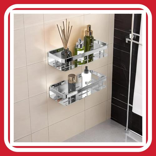 Jual Rak Sampo /Sabun Kamar Mandi Stainless Steel Sus 304 Tempat Shampo ...