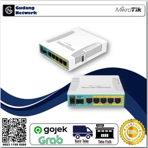 Jual Mikrotik RB960PGS RB960-PGS HEX-PoE Routerboard 5 port - Jakarta ...