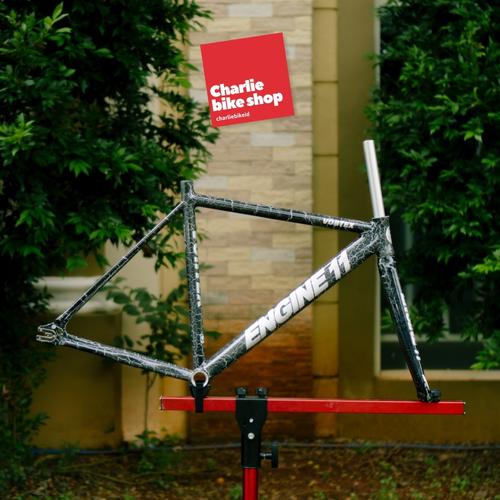 Jual Frameset Fixie ENGINE 11 VORTEX 2024 - Black Thunder - S - Jakarta ...