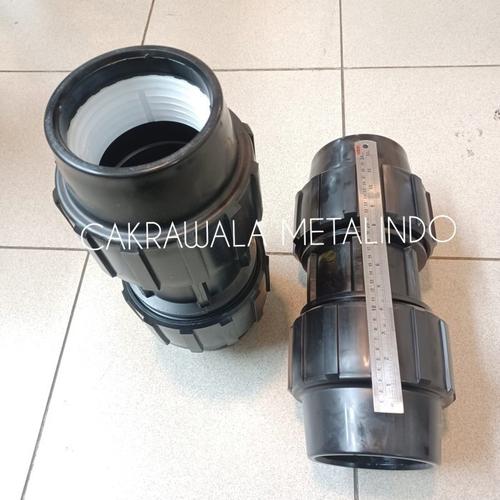 Jual Socket Pipa HDPE 2" inch Coupler Socket Straight Coupler 63MM ...
