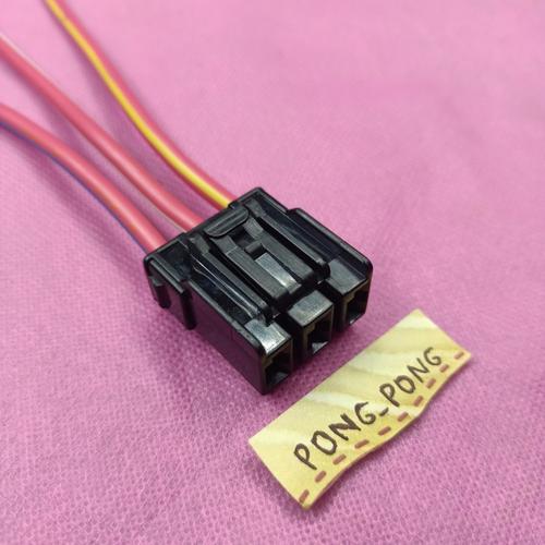 Jual Soket ecu 3 pin, connector soket acg 3 pin female, Honda PCX 150 ...