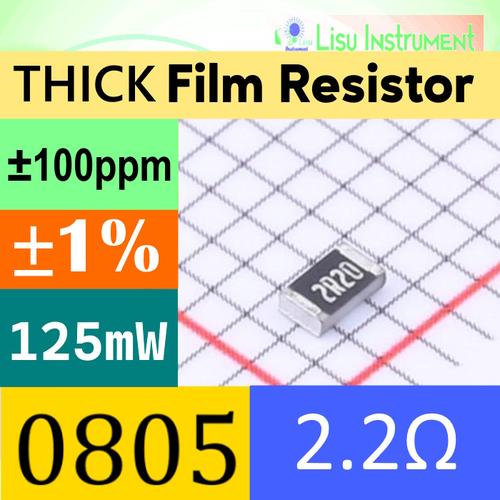 Jual SMD 2.2R Resistor 0805 1% SMT 2R2 2.2Ω 2.2 Ohm - 10 Buah - Kota ...