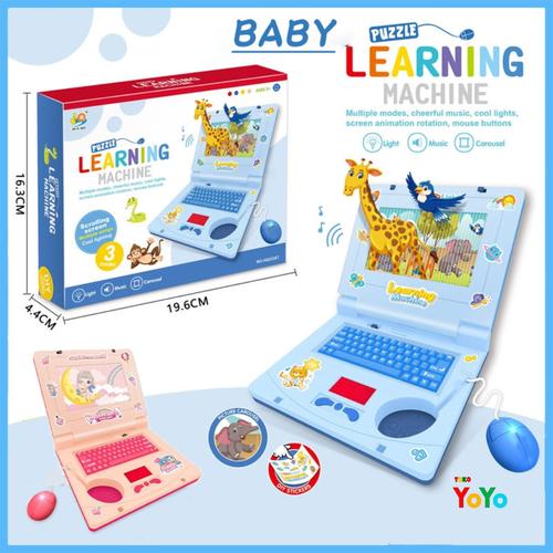 Promo Mainan Laptop Anak Edukasi Layar Belajar Notebook Bayi Learning ...
