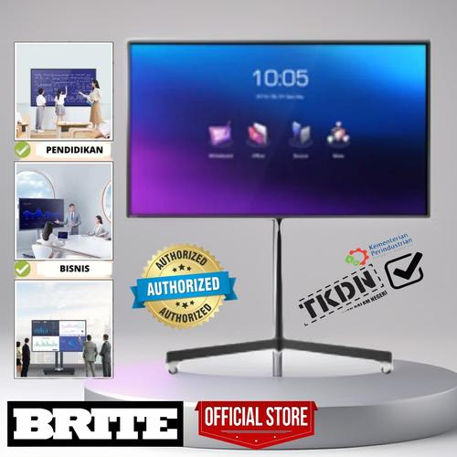 Jual interactive flat panel TKDN BRITE BC65A interactive Whiteboad TKDN ...