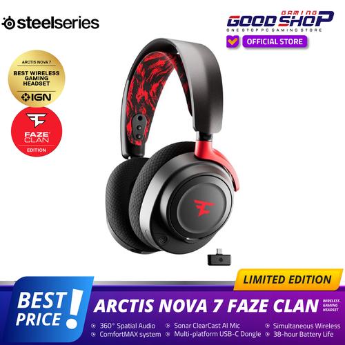 Promo Steelseries Arctis Nova 7 Wireless FaZe Clan Edition - Gaming ...