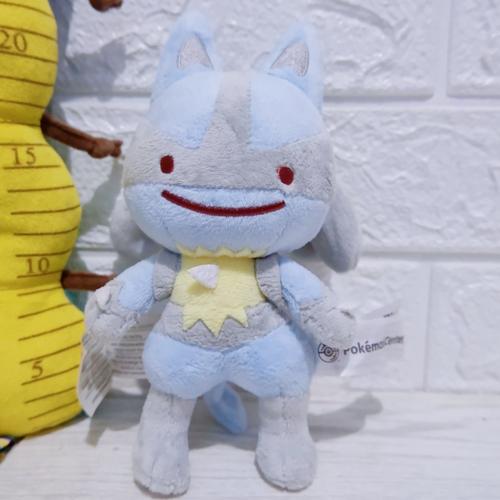 Jual Boneka pokemon ditto transform lucario ori pokemon center - Kab ...