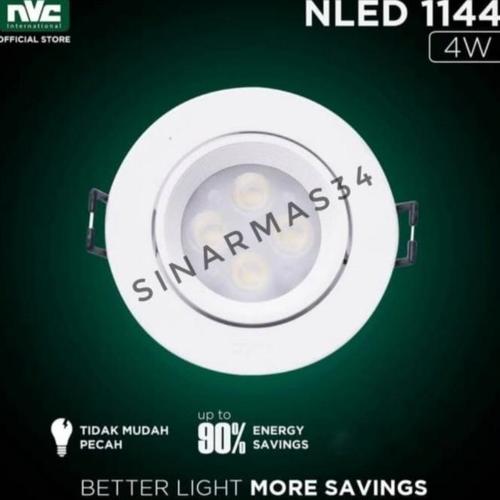 Jual Spotlight Nvc 4Watt Led Halogen Inbow Tanam Plafon Downlight Spot ...