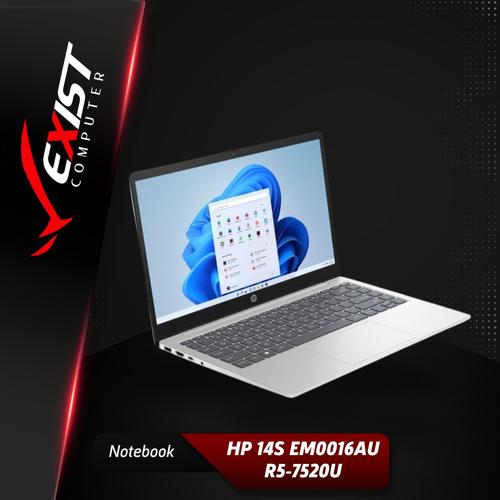 Jual LAPTOP HP 14 EM0015AU_EM0016AU AMD Ryzen 5-7520U 8GB 512GB 14_ FHD ...