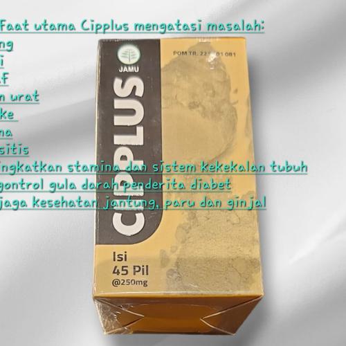 Jual CIPPLUS pil dewa, pil hitam, pil ajaib, sakit sendi, pengontrol ...