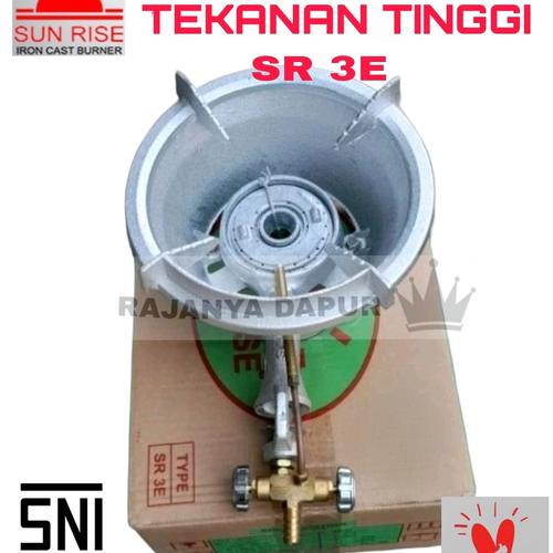 Jual Kompor 1 tungku cor sunrise SR 3e manual kran -kompor jos sunrise ...