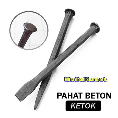 Jual Pahat Beton Ketok / Bobok Tembok Dinding Semen / Chisel Stone ...