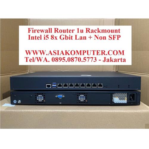 Jual Server 1u Rack i5 Firewall PFSense UTM 8LAN 8 LAN SFP Router ...