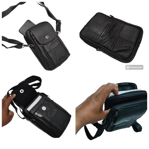 Jual Dompet sarung tempat Tas selempang 3 HP handphone smartphone Kulit ...