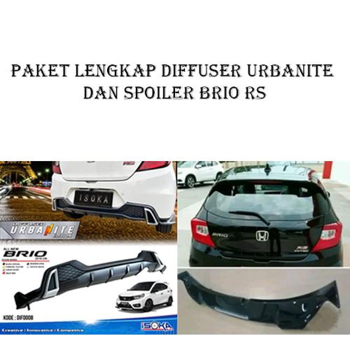 Promo PAKET LENGKAP ALL NEW BRIO DIFFUSER URBANITE DAN SPOILER ALL NEW ...