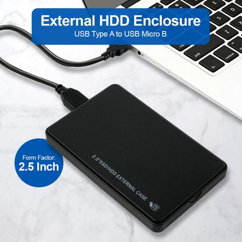Promo External HDD Enclosure USB Type A to USB Micro B Super Speed ...