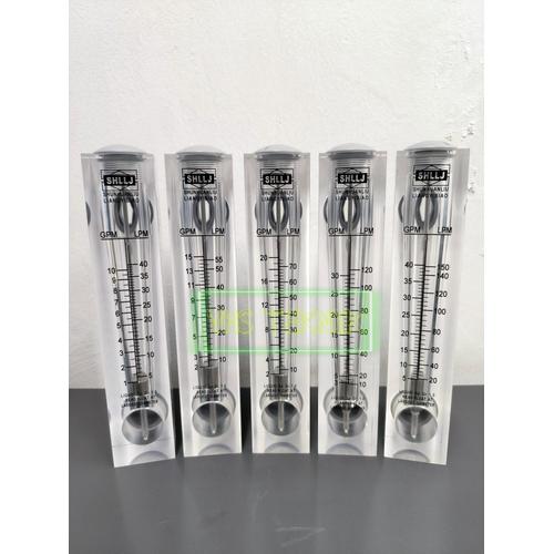 Jual ROTAMETER FLOWMETER WATER PANEL UKURAN 10 - 120 LPM (3-30 GPM) 1 ...