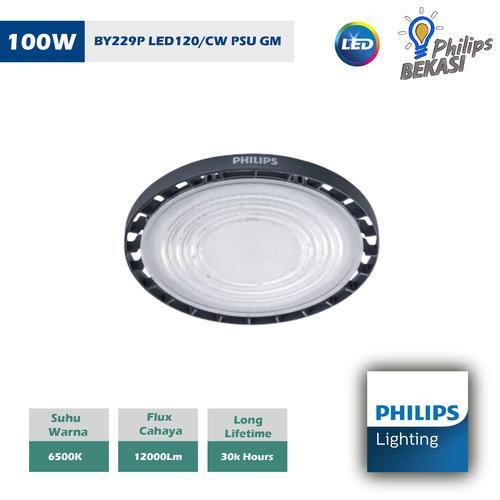 Jual Lampu Philips SmartBright Highbay BY229P LED120 PSU GM - natural ...
